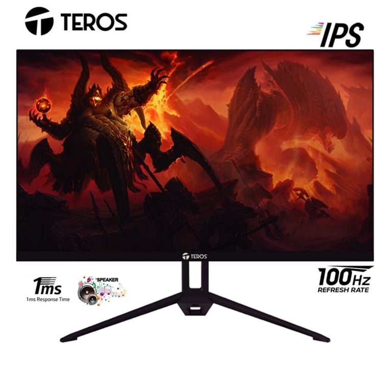 Monitor Gamer Teros 24 Pulgadas - Te-2412s 1080p 1ms 100hz TEROS ...