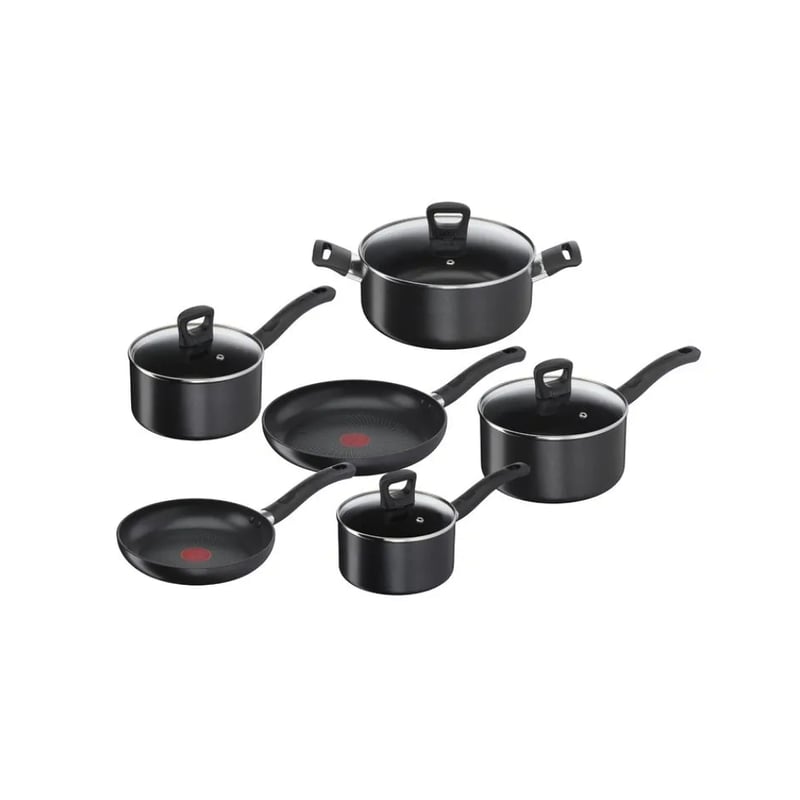 Set de Ollas Antiadherente de Titanio T-fal Enhance 10 Pz T-FAL ...