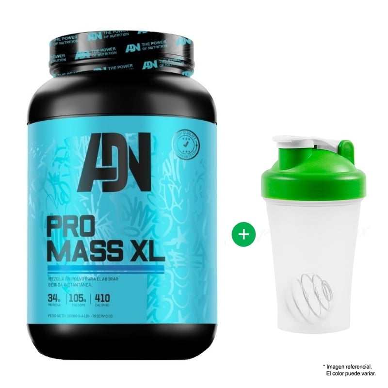 Proteína ADN Nutrition Pro Mass XL 2Kg Vainilla ADN | falabella.com