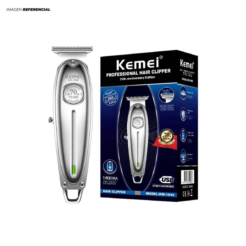 Cortador de cabello KEMEI 1949 Máquina Inalámbrica Clipper GENERICO | falabella.com
