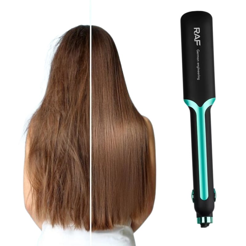 Plancha Digital para Cabello 4 Niveles de Color Verde RAFF | falabella.com