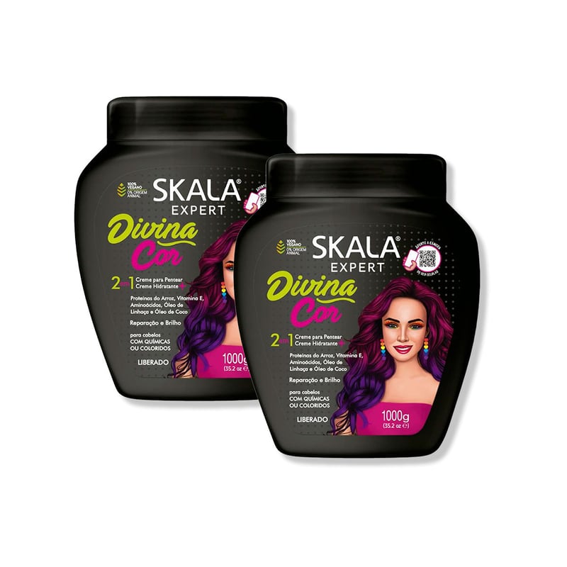 CREMA TRATAMIENTO CAPILAR DIVINA COR 1000G - SKALA EXPERT SKALA ...