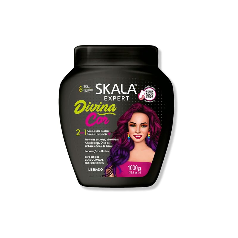 CREMA TRATAMIENTO CAPILAR DIVINA COR 1000G - SKALA EXPERT SKALA ...