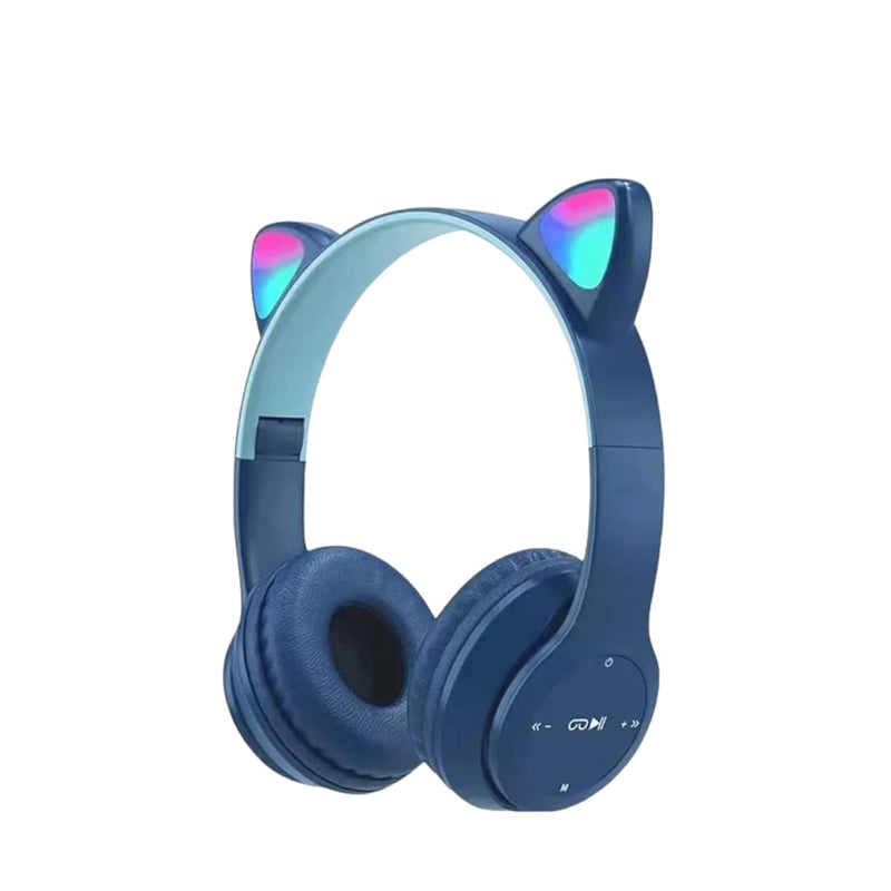 Audífonos Inalámbricos P47M RGB Gato Azul GENERICO | falabella.com