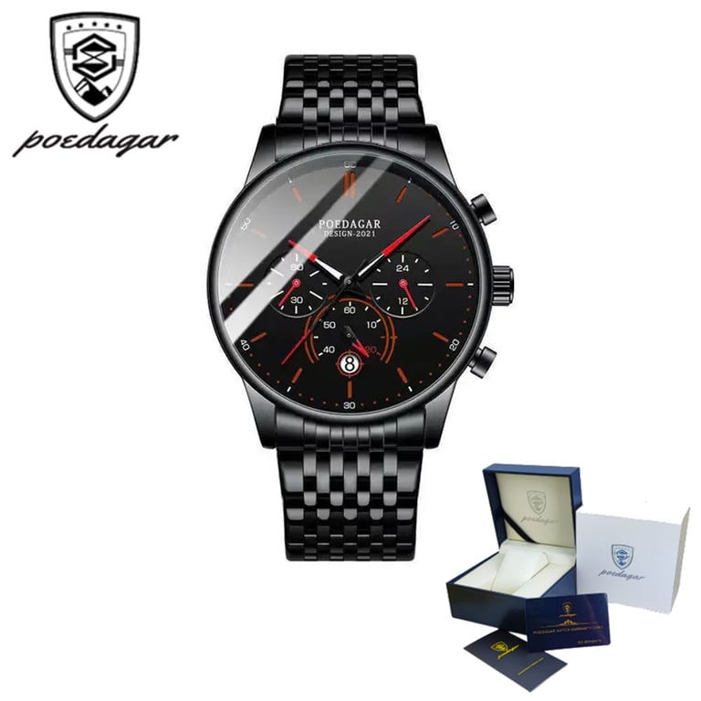 Reloj POEDAGAR para Hombre - Elegante - Acero_. GENERICO | falabella.com
