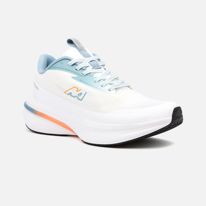 Zapatillas New Athletic Running Spoom90 Crema Con Celeste Hombre NEW ...