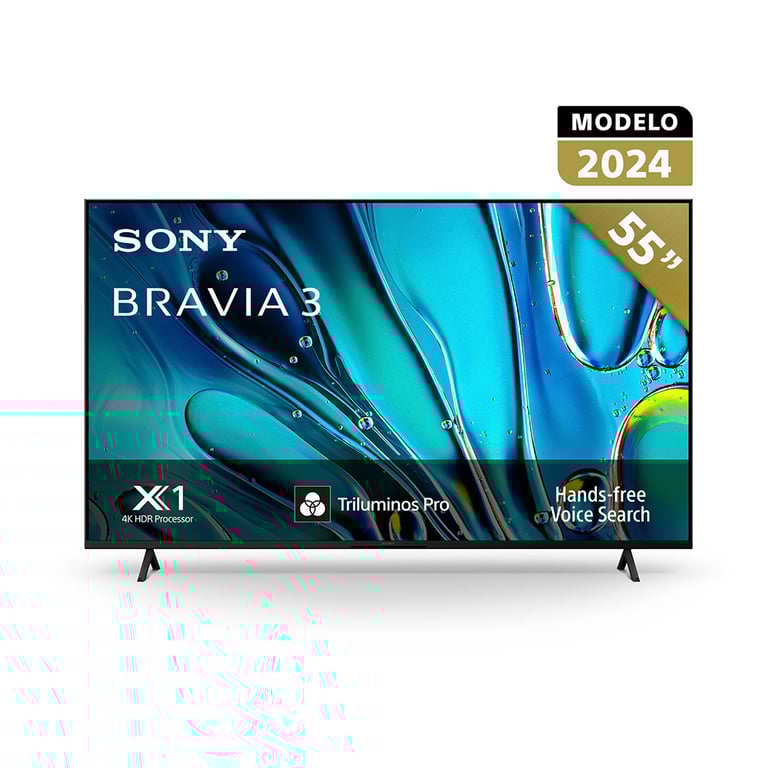Sony Televisor K-55S30 Bravia 3 Google TV 4K Ultra HD y HDR SONY ...