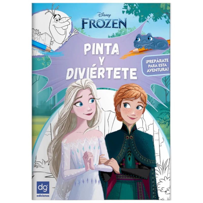 Pack Libros Para Colorear Princesas Disney y Frozen DISNEY | falabella.com