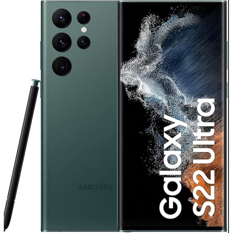 Samsung Galaxy S22 Ultra 5G 256GB Verde - Reacondicionado SM-S908U1 ...