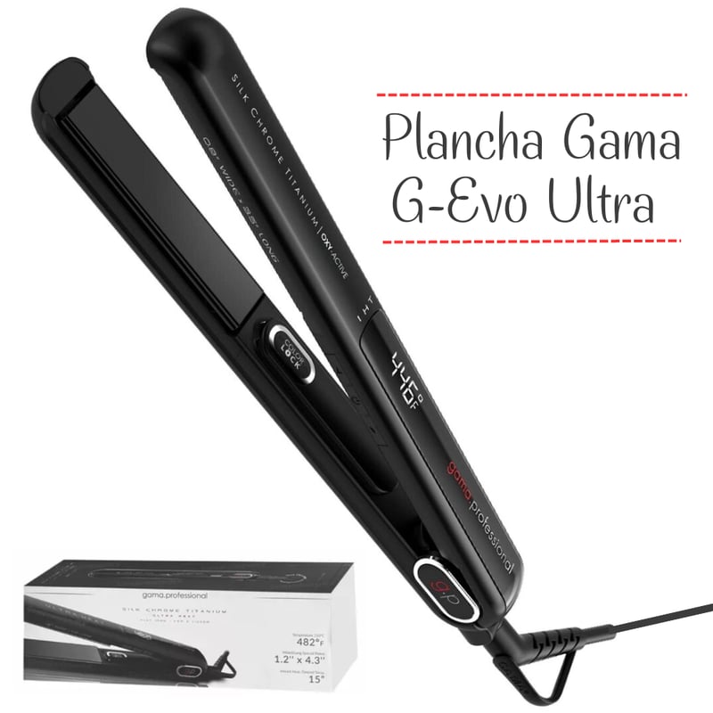Plancha Gama Profesional G-Evo Ultra Heat IHT GAMA | falabella.com