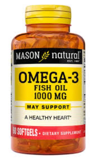 MASON OMEGA-3 FISH OIL 1000 MG (60 SOFTG) MASON NATURAL | falabella.com