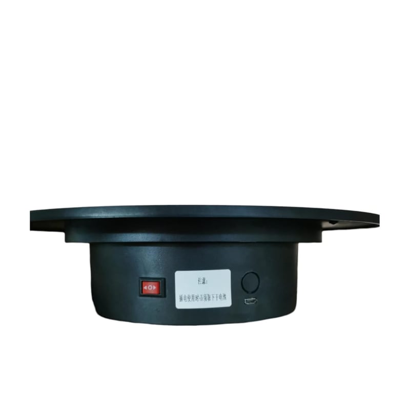 BASE GIRATORIA NEGRO GRANDE 25 CM SOPORTA 15 KILOS GENERICO | falabella.com