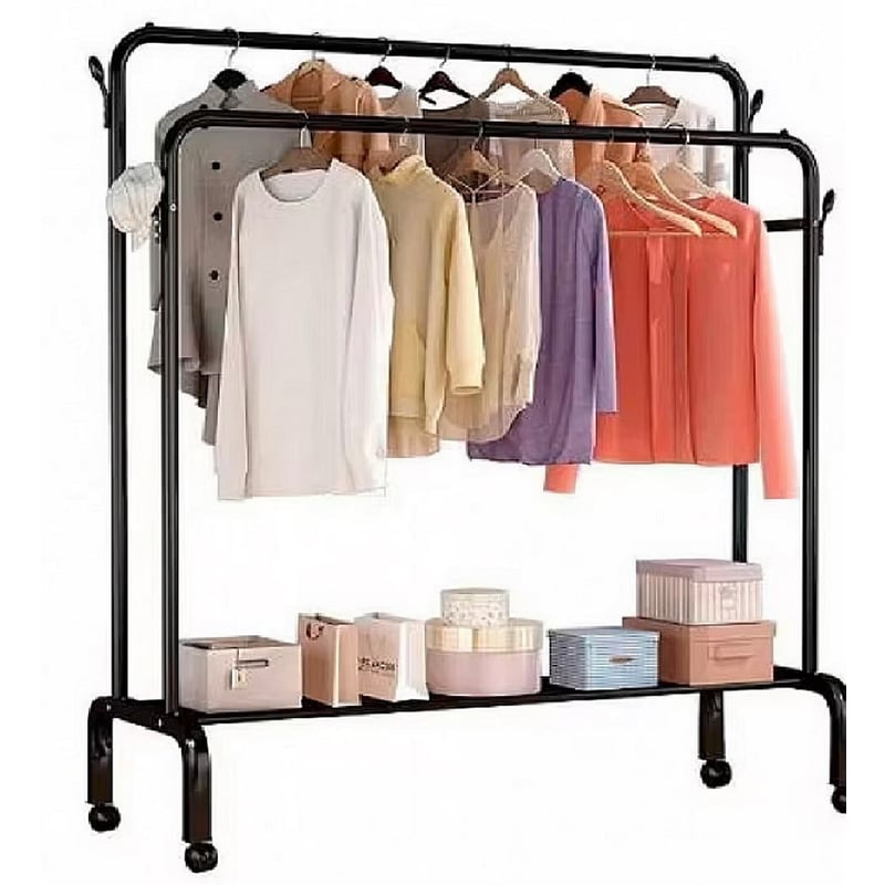 Estante Organizador Colgador Ropa Perchero Con Ruedas PB GENERICO ...