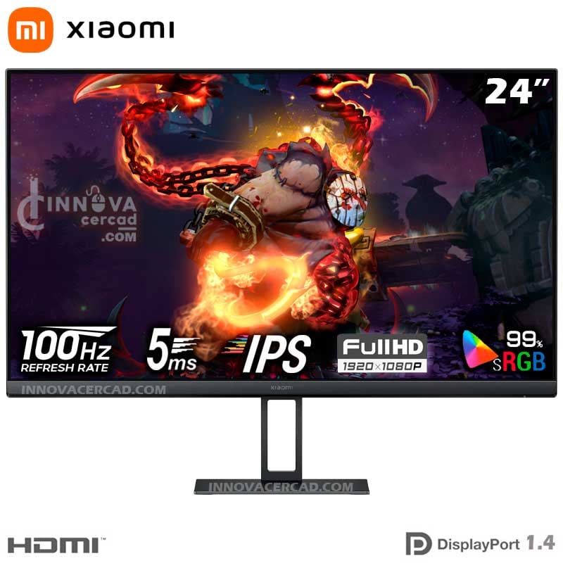 Monitor Xiaomi A24I 24″ Full HD 1920X1080 100HZ IPS 5MS 99%sRGB XIAOMI ...