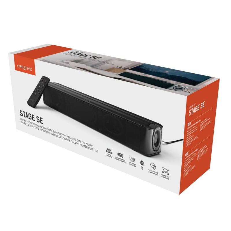 Parlante Creative Sound Bar Stage Se 24w48w Btusb Sb Surround 220v ...