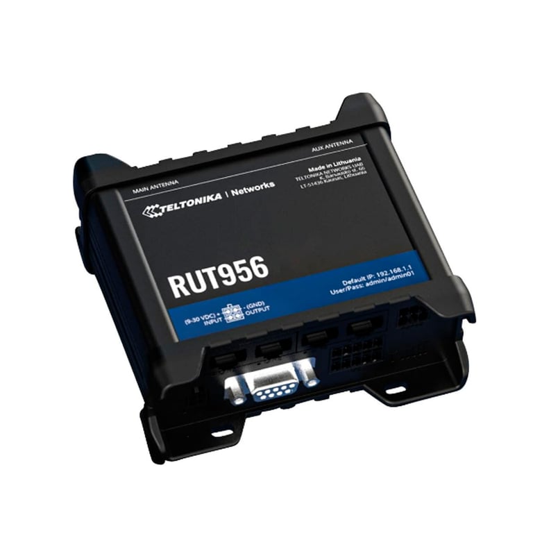 ROUTER CELLULAR TELTONIKA RUT956 4G LTE CAT 4 150MBPS PN RUT956 ...