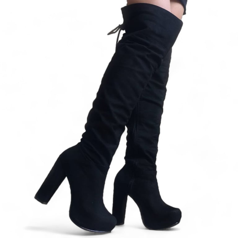 Taco Mujer Altura Chic 2086L-78 Color Negro GENERICO | falabella.com