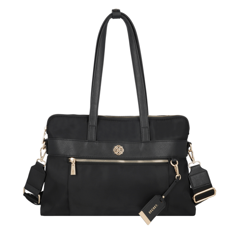 Cartera Para Laptop Zurich Grande Black SECRET | falabella.com