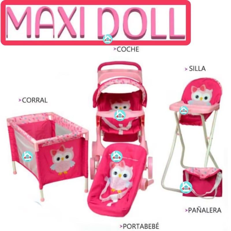 Set de Muñecas Maxi Doll 5 en 1 BABY KITS | falabella.com