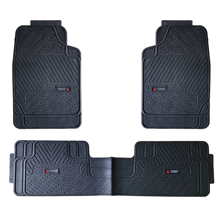 PISOS PARA CARRO 3PCS CON LOGO MITSUBISHI GENERICO | falabella.com