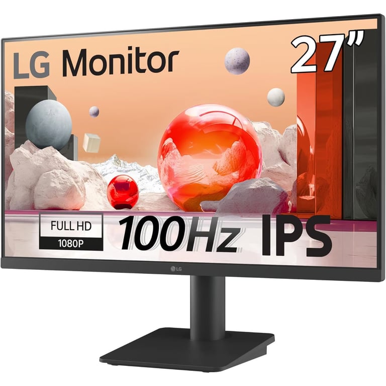 Monitor LG 27MS500-B 27 Full HD 1080p 100Hz 5ms GtG AMD FreeSync IPS LG ...