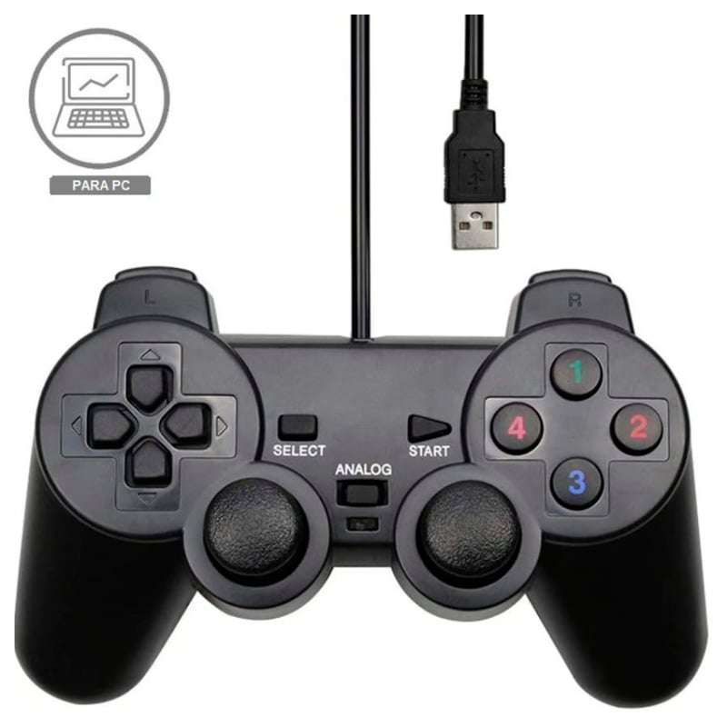 Mando USB analógico para PC y Laptop modelo play 2 - Control GENERICO ...
