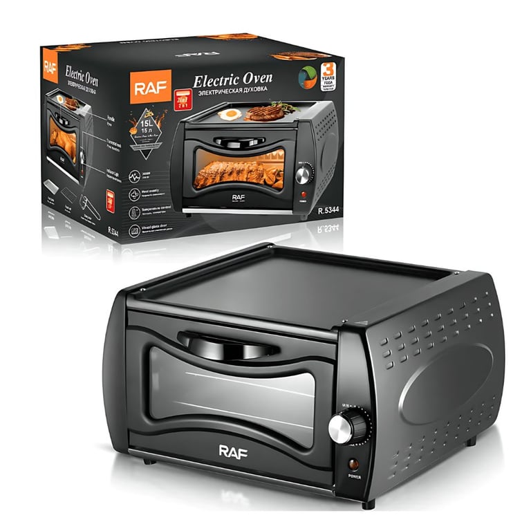 Horno Eléctrico Multifuncional 2 en 1 de 15 Litros 2000w Raf GENERICO | falabella.com