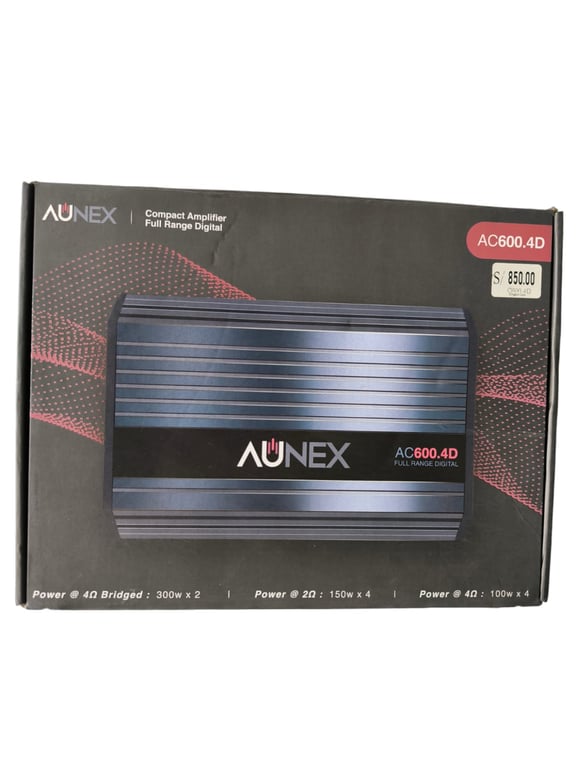 Amplificador 4 Canales Aunex Ac600.4d Original GENERICO | falabella.com