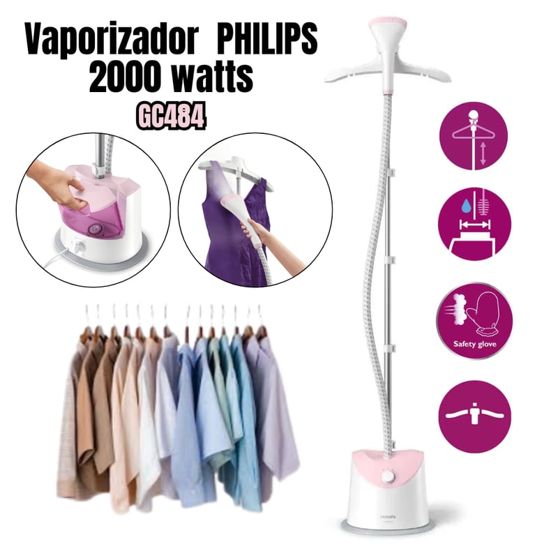 Vaporizador de prendas vertical Philips - GC484 PHILIPS | falabella.com