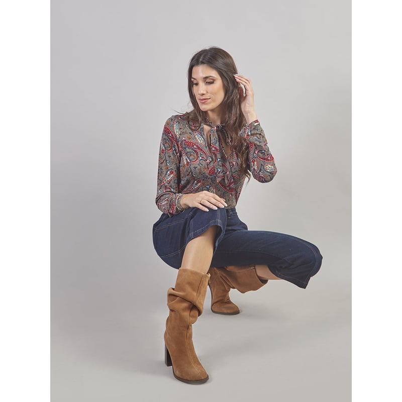 POLO MANGA LARGA PL01231201 TTOP LA MICHELLE BELAU | falabella.com