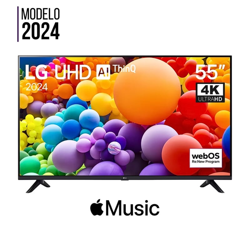 Televisor LG 55 Pulg. LED Smart TV 4K UHD ThinQ AI 55UT7300 l LG ...