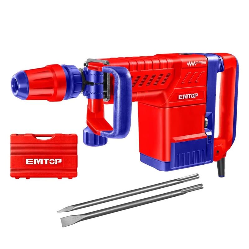 MARTILLO DEMOLEDOR SDS MAX 1500W 25J EDBRM1501 - EMTOP EMTOP ...