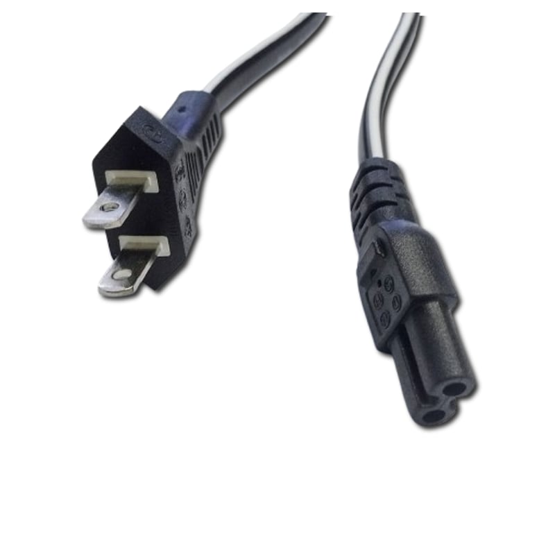 CABLE DE PODER TIPO 8 DE 1.80 METROS CALIBRE 2X18 AWG 10A TRAUTECH ...