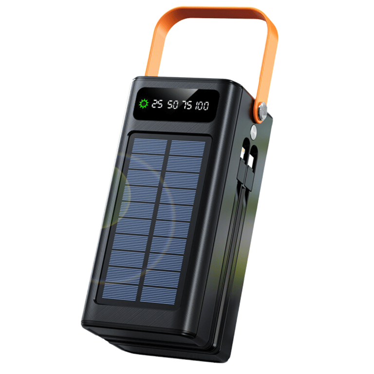 Cargador Con Panel Solar 60000mAh Bossney Carga Rápida BS-E5724 ...
