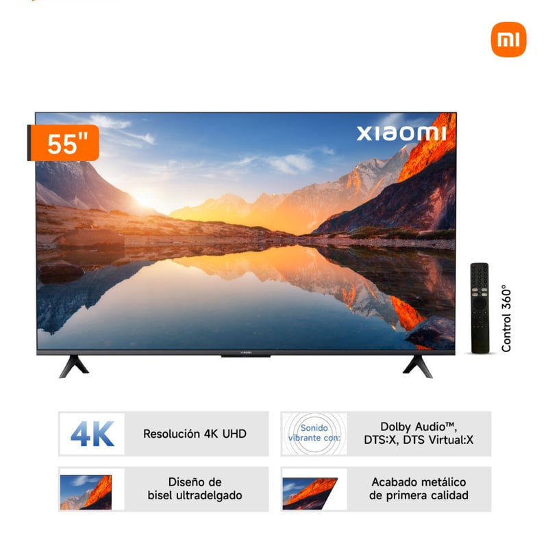Televisor Xiaomi 55 QLED Smart UHD 4K A PRO 2025 XIAOMI | falabella.com