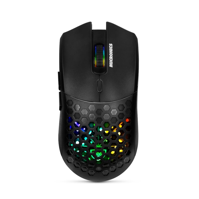 MOUSE GAMER RGB INALAMBRICO BLUETOOTH RECARGABLE MICRONICS LIGHTER 3 ...