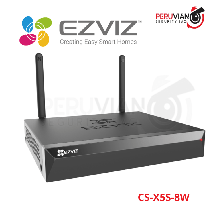 CS-X5S-8W NVR DE 8 CANALES MARCA EZVIZ EZVIZ | falabella.com