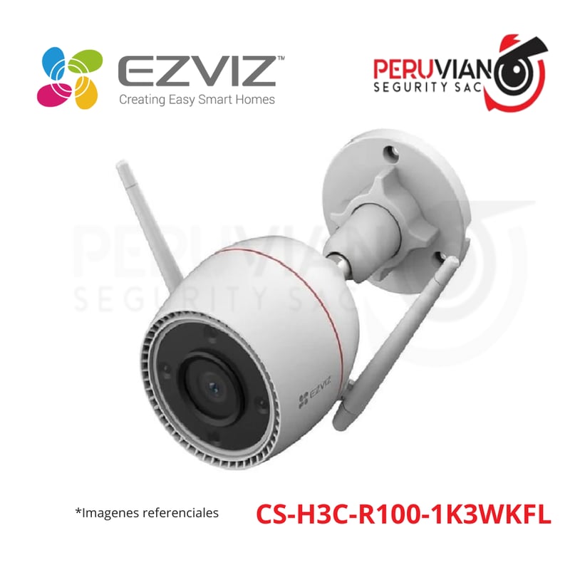 Cámara de Seguridad WIFI H3C 3MP Exterior CS-H3C-R100-1K3WKFL EZVIZ | falabella.com