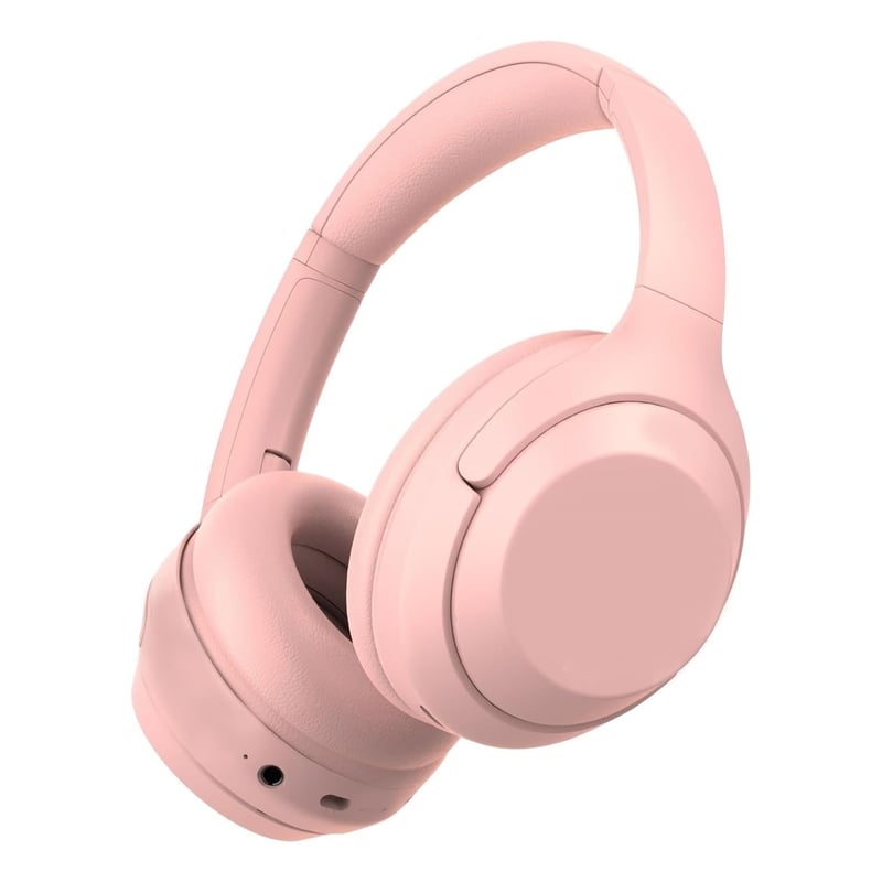 Auriculares Over Ear Inalambricos Audifonos Bluetooth Wireless Rosado ...