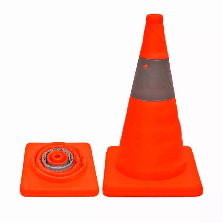 Cono De Emergencia Reflectivo Retractil 60cm seguridad vial GENERICO ...