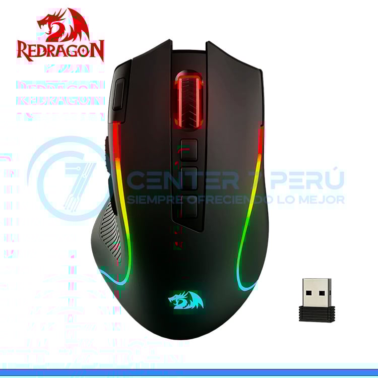 Mouse Redragon PREDATOR M612-PRO Wireless BLACK REDRAGON | falabella.com