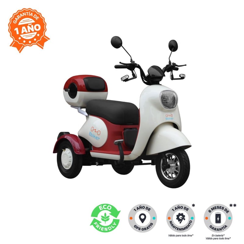 TRIMOTO DEPORTIVA ELECTRICA JKC EBIKER GENERICO | falabella.com