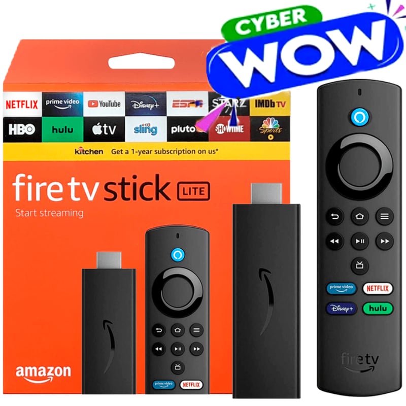 Amazon Fire Tv Stick Lite Control Remoto por Voz Alexa AMAZON ...