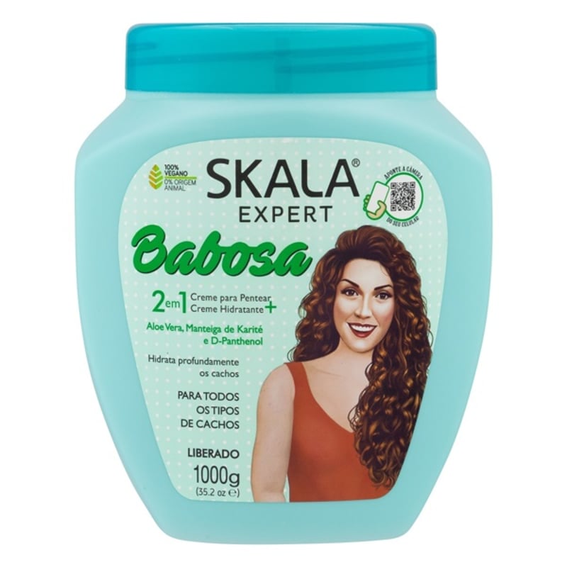 Skala Babosa 2en1 Máscara Vegana Crema Para Peinar 1kg SKALA ...