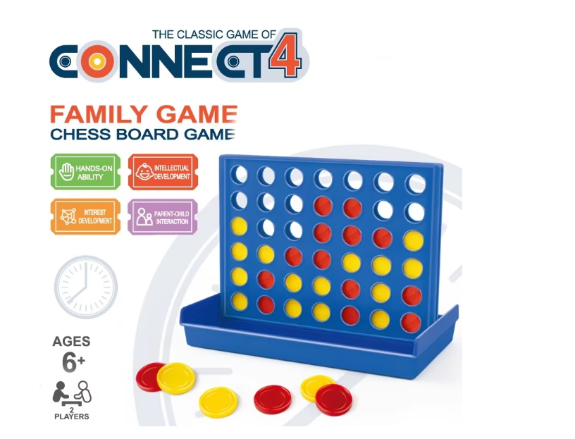 Juego de mesa Conecta 4 en linea Pequeño para viaje GENERICO | falabella.com