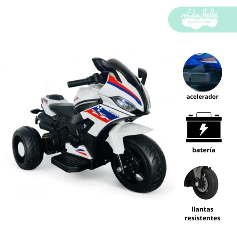 Moto a Batería para niño Miko White GENERICO | falabella.com