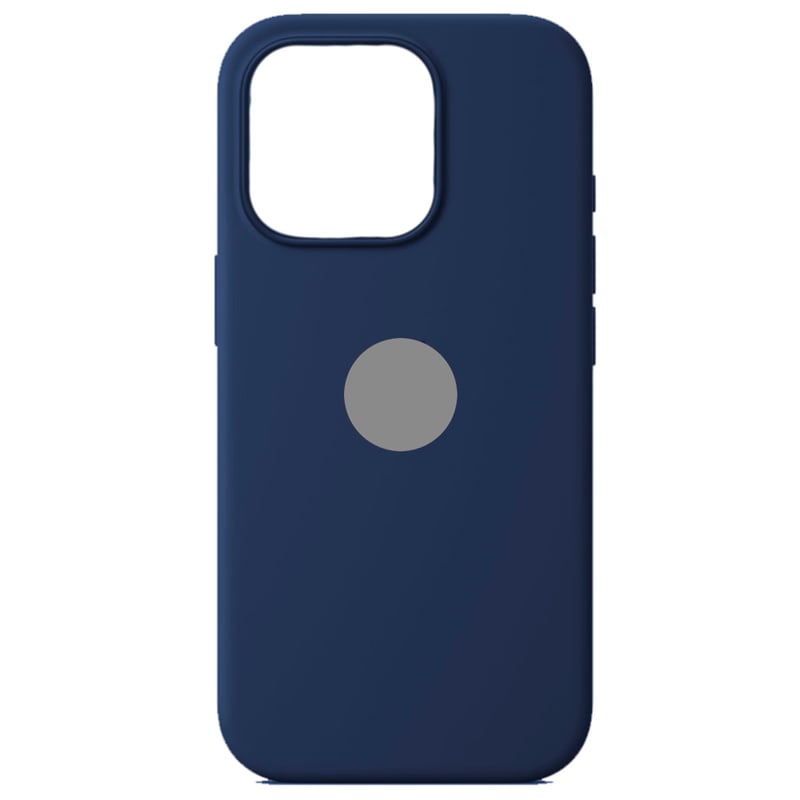 Protector de celular silicona Para Iphone 16 Pro Max Azul GENERICO ...