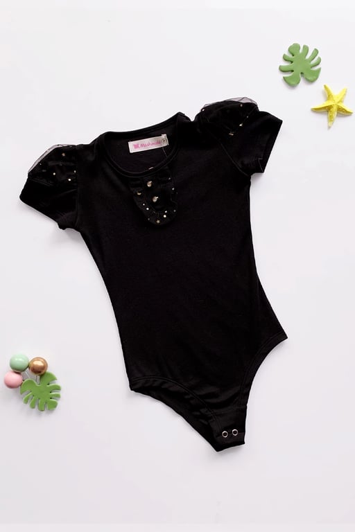 Body para Niña con Mangas de Tul de Estrellas - Kids Mahmelo KIDS ...