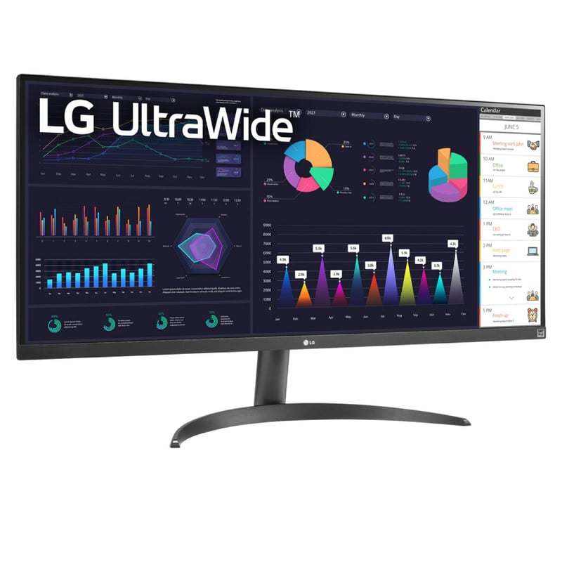 Monitor LG IPS UltraWide LG 34 WFHD - 2560x1080 34WQ500-B LG ...