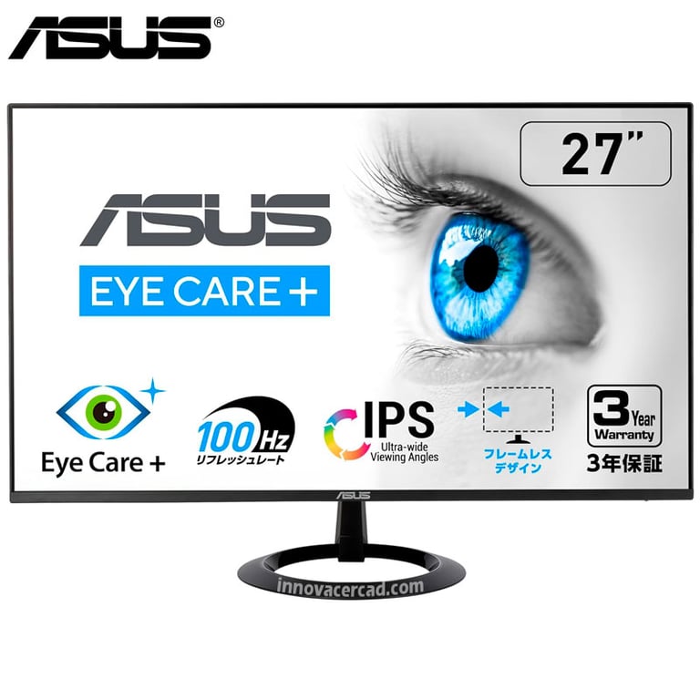 Monitor ASUS VZ27EHF Eye Care 27 IPS 100hz 1ms Adaptive Sync BROTHER ...